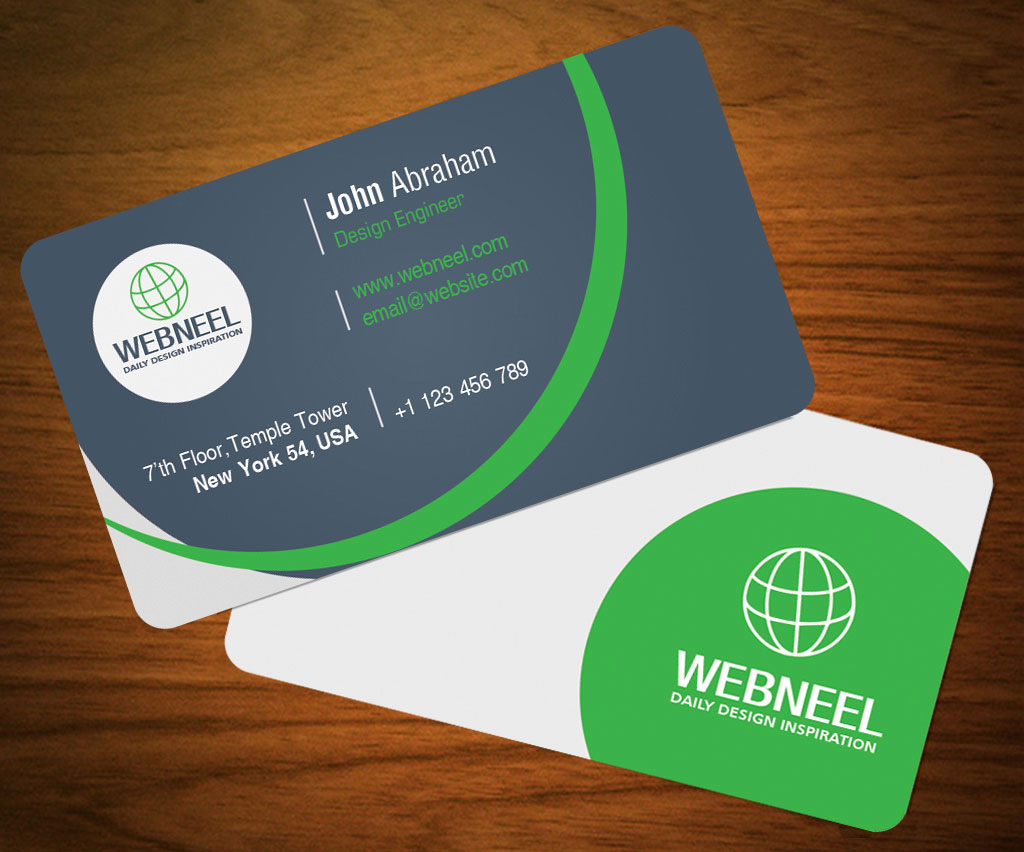 Simple Business Card Template 19 Freedownload Printing Business Card 