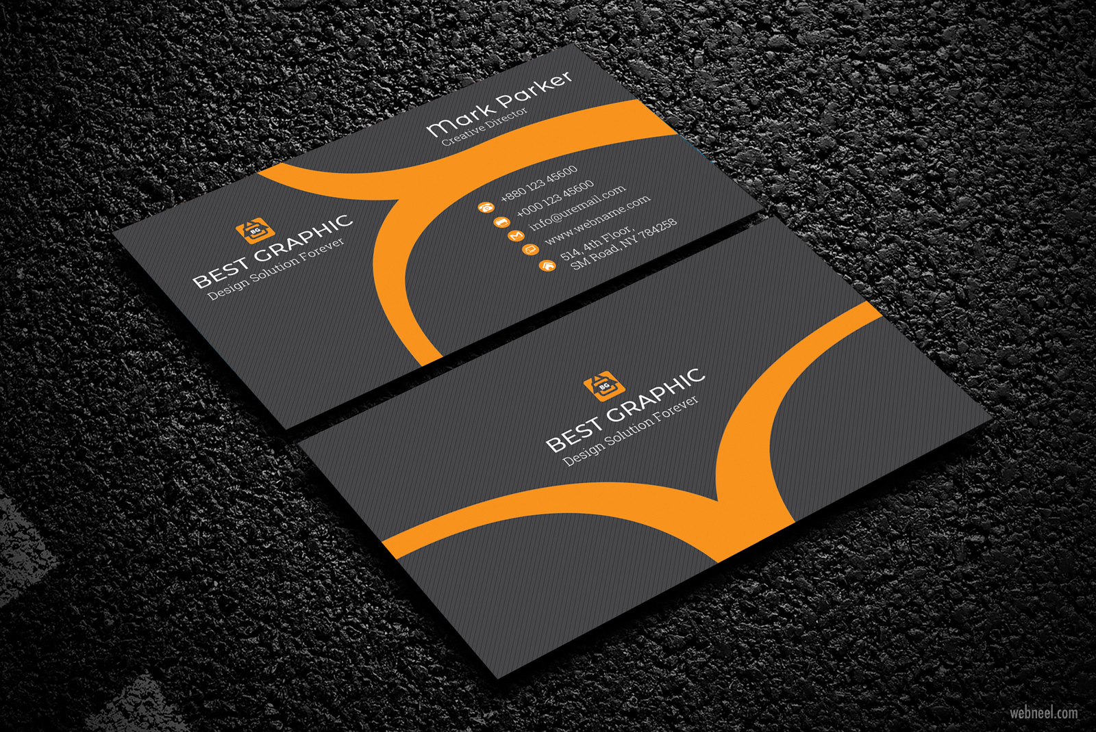 Corporate Business Card Design By Mmsumon 12