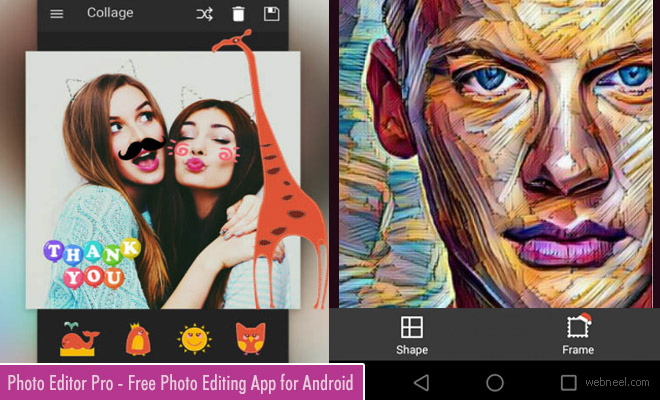 Photo Editing App Webneel