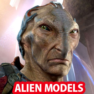30 Stunning 3D Alien Models and Character design inspiration for you