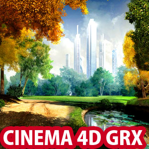 30 Beautiful Cinema 4D Models Renders Architectures and Sci Fi Scenes