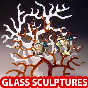 50 Beautiful Glass Sculpture Ideas and Hand Blown sculpture designs