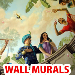 30 Beautiful Wall Mural Paintings for your inspiration