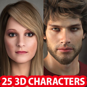 25 Fresh and Most Beautiful 3D Character Designs for your inspiration