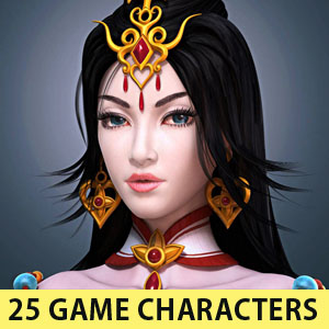 25 Most Beautiful 3d Game Models and Character Designs