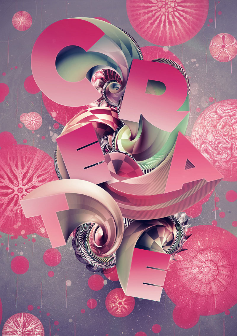 25 Creative Typography Designs by NikAinley - Testing the Boundaries of ...