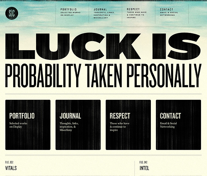 50 Creative Html5 Websites Design examples from Top Designers - part 3