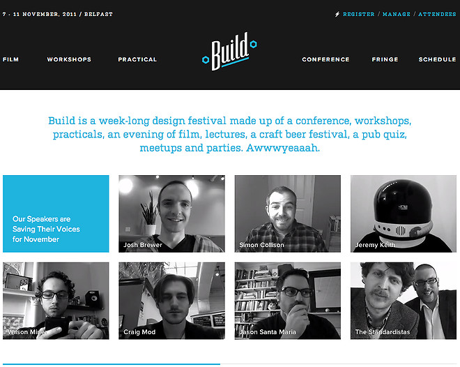 50 Creative Html5 Websites Design examples from Top Designers - part 3
