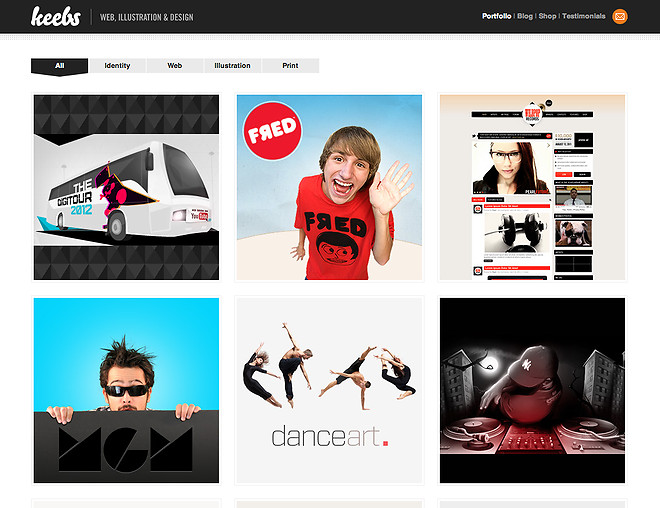 50 Creative Html5 Websites Design examples from Top Designers - part 3