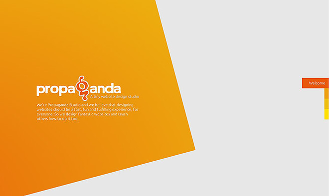 50 Creative Html5 Websites Design examples from Top Designers - part 2