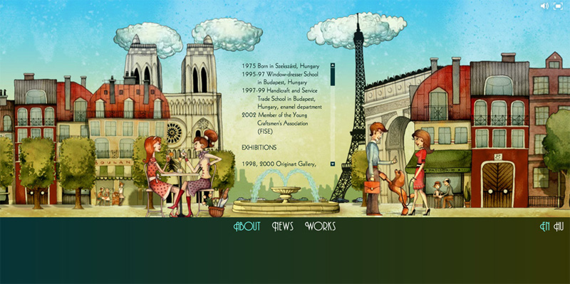 25 Beautiful and Creative Illustration themed web design examples