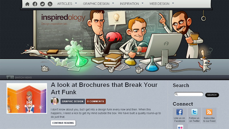 25 Beautiful and Creative Illustration themed web design examples