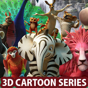 Zafari A New Way of Friendship - 3D Animation cartoon series in ...