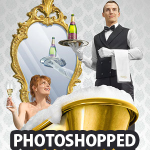 Win a Jackpot Fly to Moon Advertising Photo Manipulation by Staudinger ...