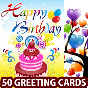 50 Beautiful Happy Birthday Greetings card design examples - Part 2