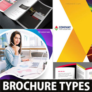 21 Different Types of Brochure Designs to suit your marketing needs
