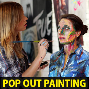 50 Incredible and Realistic Pop Out Paintings by Alexa Meade