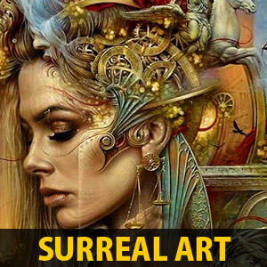 Stunning Surreal Oil Paintings by Daniel Pawlowski - Mystical Sands of Time