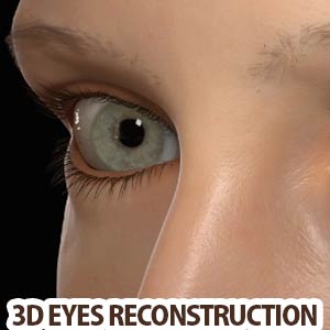 3D Eyes Reconstruction made possible with a Single Photo