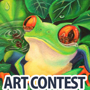 Save the Frogs - Art Contest by Australian Arts organization