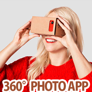 Capture 360 degree Virtual Reality Photos by Cardboard Photography App