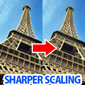 Free Software to Upscale and Enlarge Photos - A Sharper Scaling