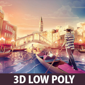 Mind-Blowing 3D Low Poly illustrations by Poland 3d artist Mat Szulik