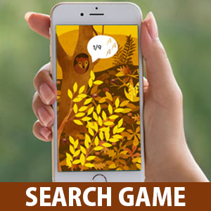 Under Leaves - A charming visual Search Game app for iOS