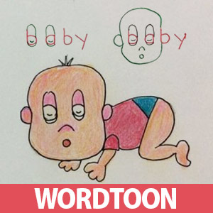Easy Wordtoon Drawing Ideas with Words for Children - DIY