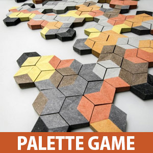 Colorful Grid Game using Color Palette by Estudio Victor Aleman