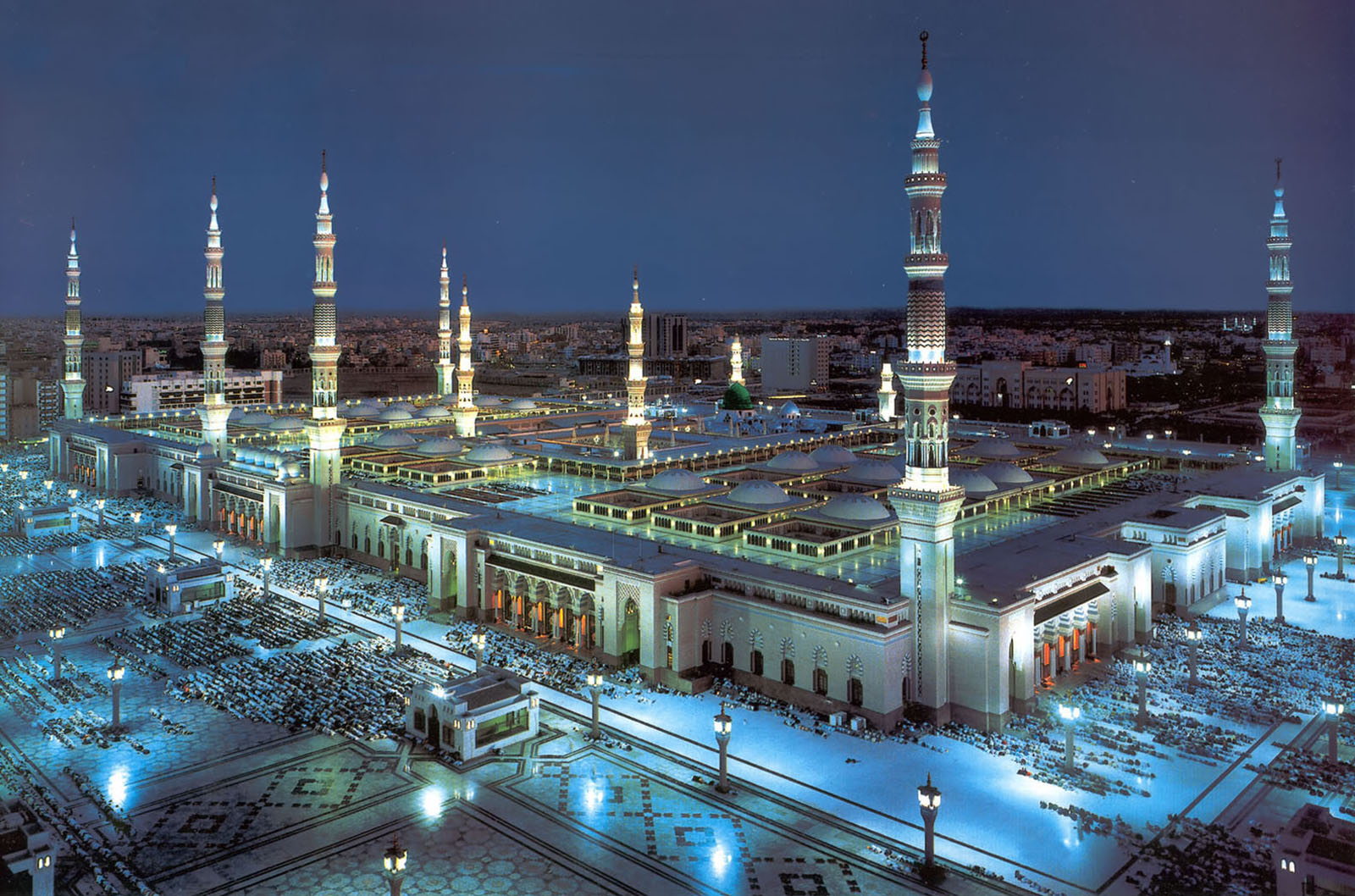 Wallpaper Masjid Nabawi 3d