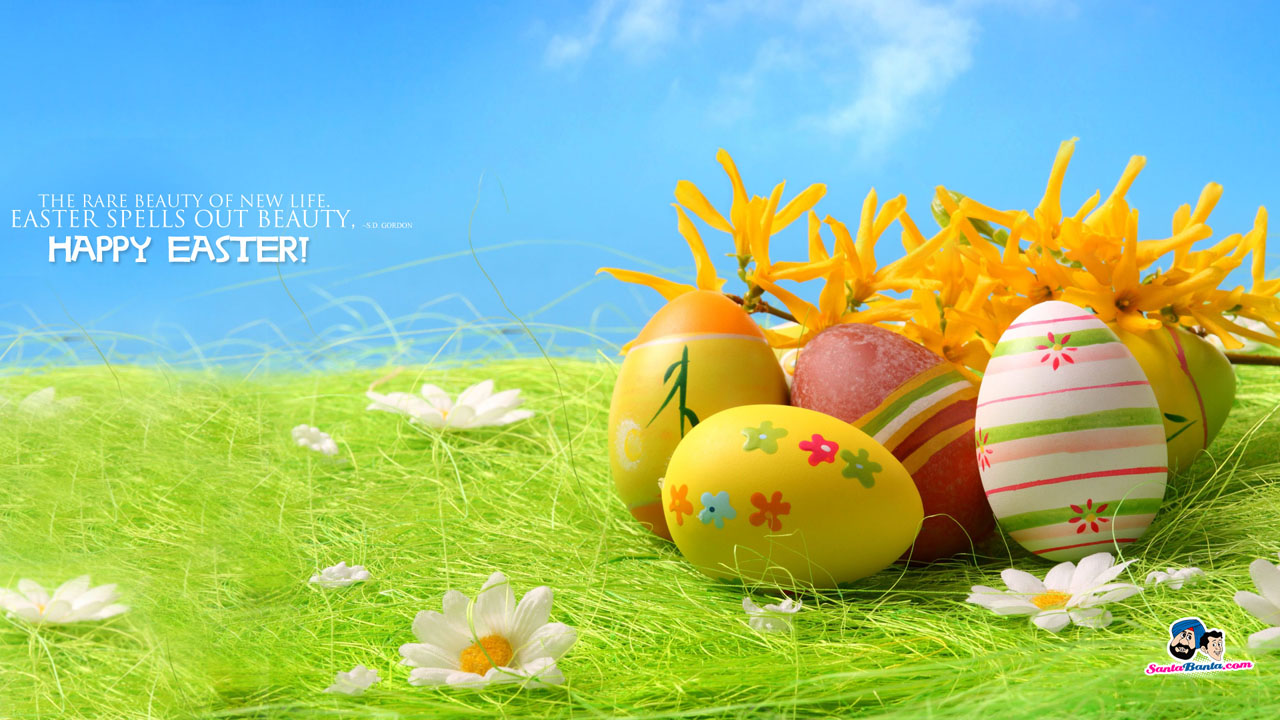 beautiful easter wallpaper - HD Wallpaper
