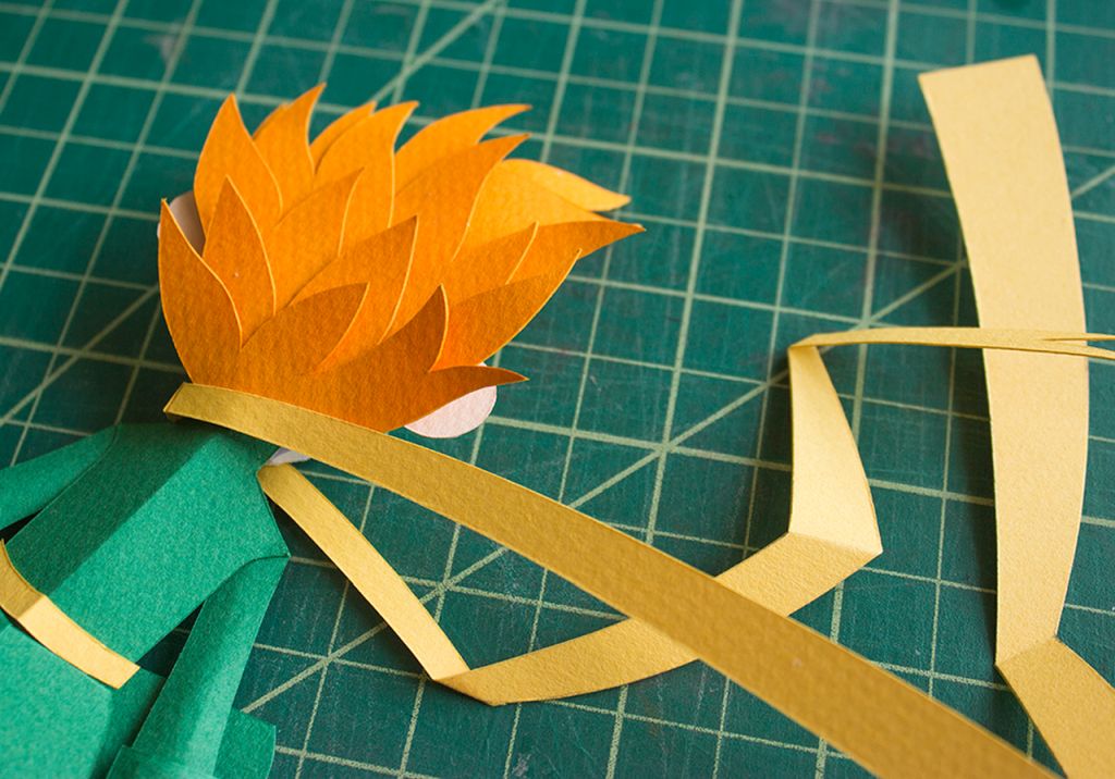 8 paper craft graphic design by rafa miqueleto | Image