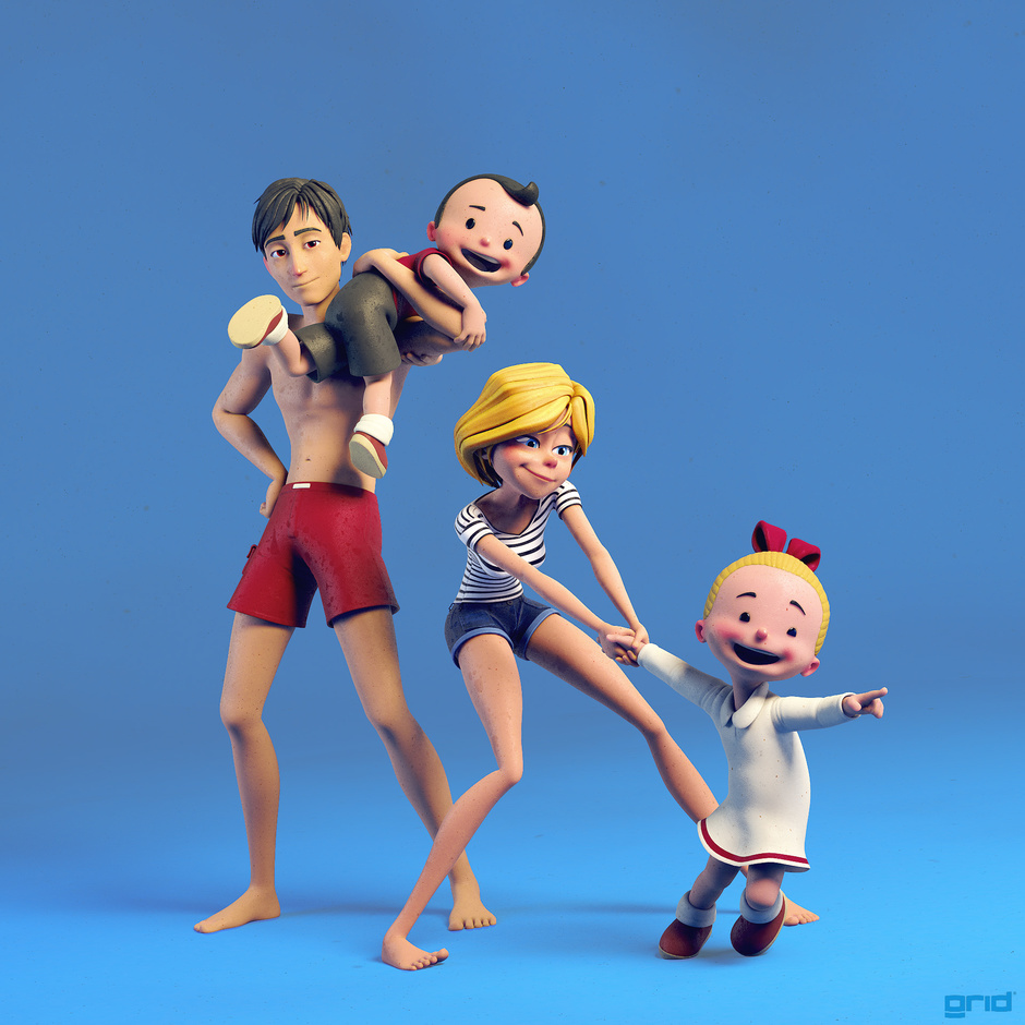 10 luke lucy 3d model by olivier couston | Image