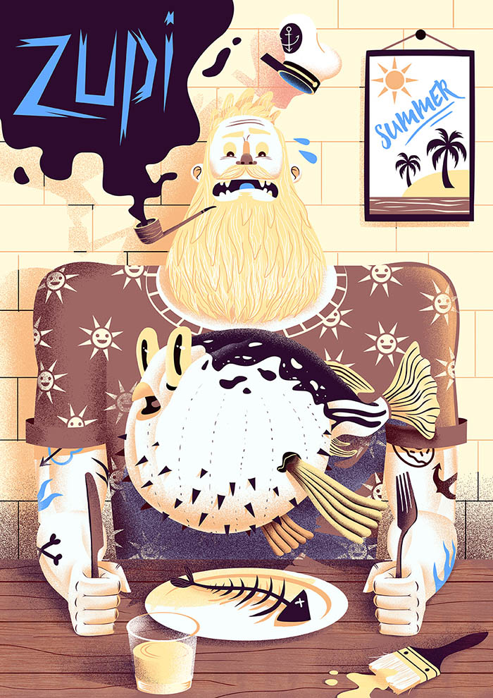 3 zupi digital art by pierre klienhouse | Image